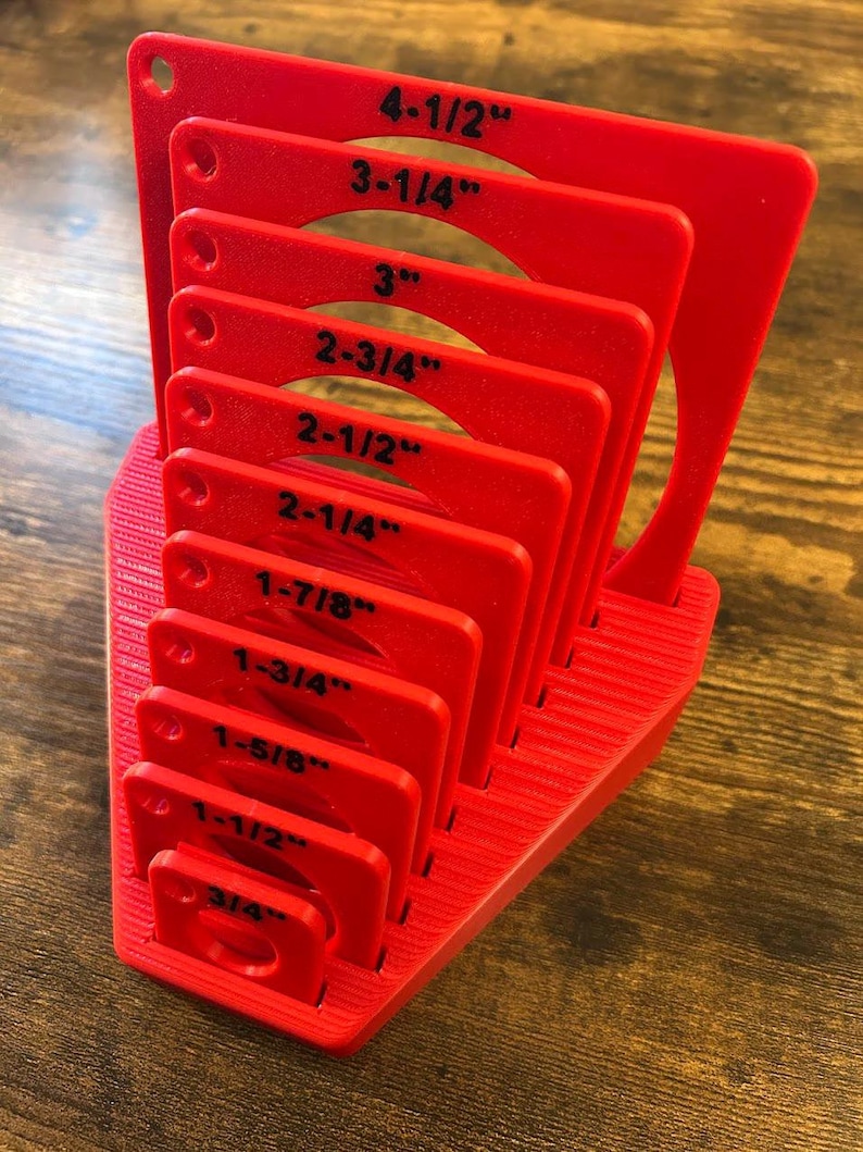 Potato Size Gauge | Quick Reference Measuring Tool | Plastic Crop Sizer ...