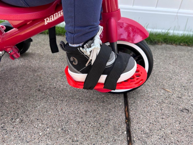 Adaptive Pedal Attachment for Toddler Tricycle | Adjustable Foot ...