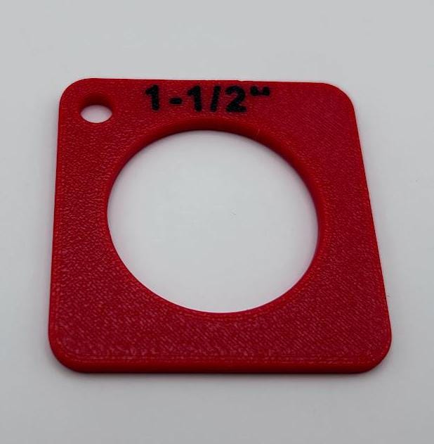 Potato Size Gauge | Quick Reference Measuring Tool | Plastic Crop Sizer ...