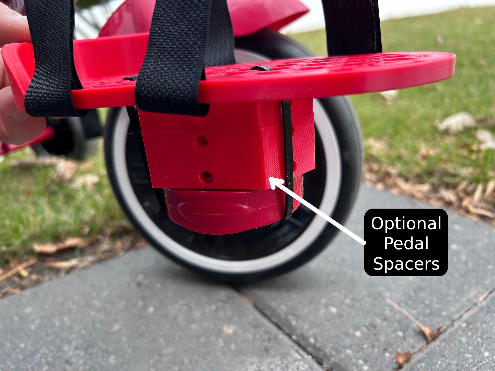 Adaptive Pedal Attachment for Toddler Tricycle Adjustable Foot Support Easy Install Etsy UK