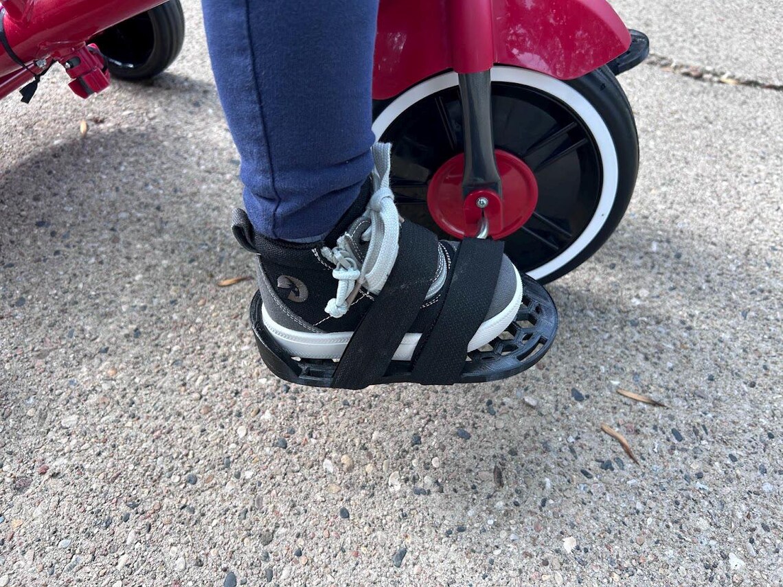 Adaptive Pedal Attachment for Toddler Tricycle | Adjustable Foot ...