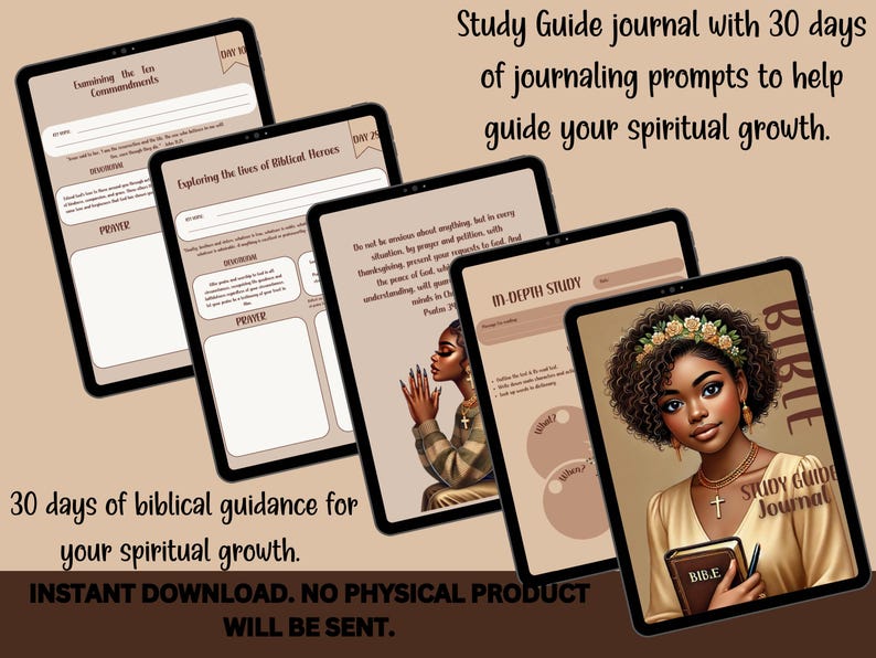 Bible Study Journal,plr MRR Bible Study Guide, Devotional, Commercial ...