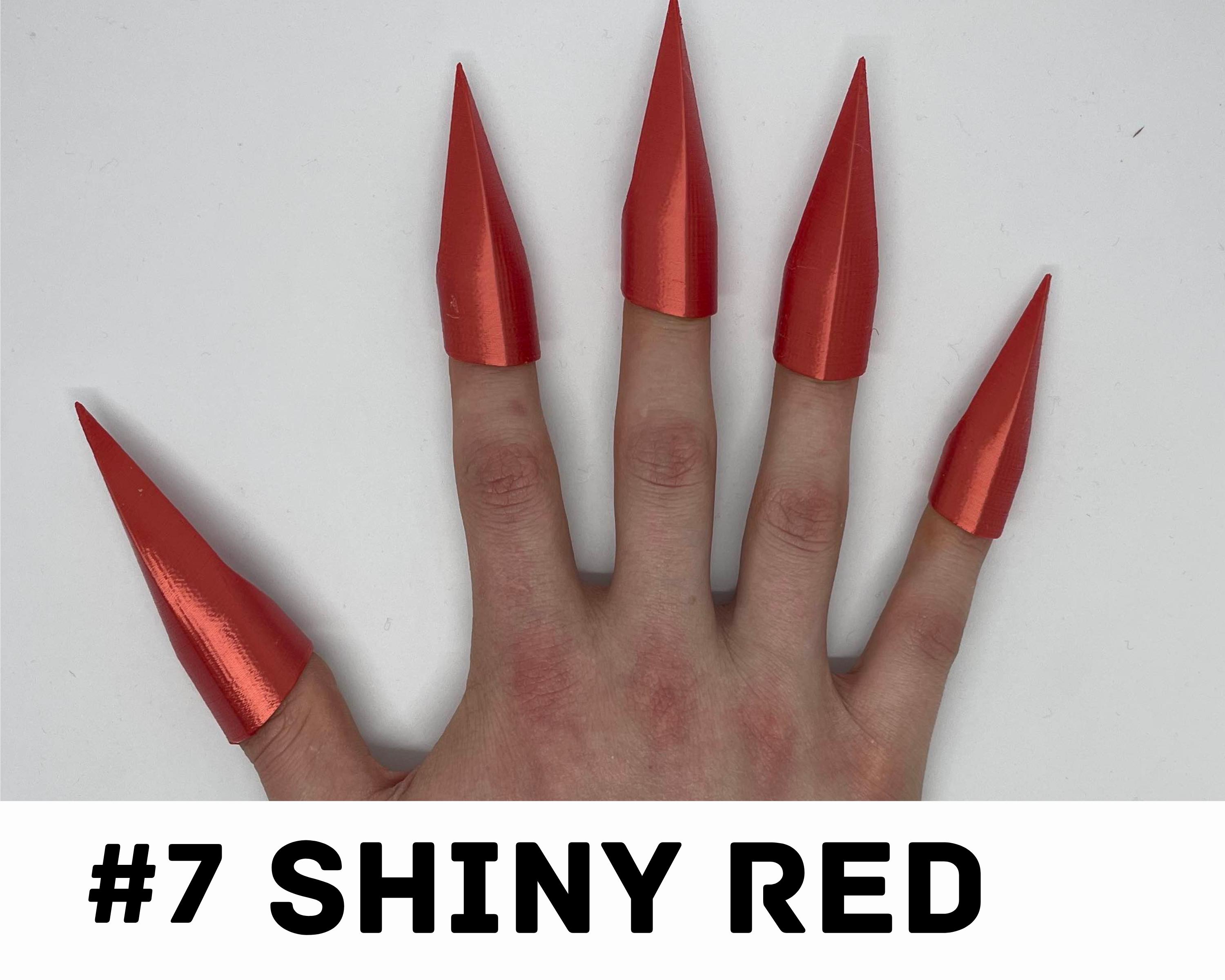 Long Finger Claws Halloween Claws Cat Women Claws Plastic Claws Lucifer ...