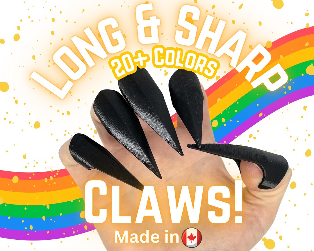 Cosplay Finger Claws Cat Women Claws Plastic Claws Lucifer Claws Finger ...