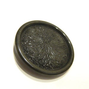 Extra Extra Large Gray Vintage Button With Textured Center Button ...