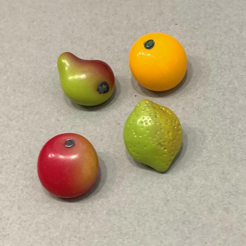 Fruit Buttons - Etsy