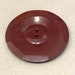 Vintage 1930's Extra Large Dark Red to Maroon Button-great for Crafts ...