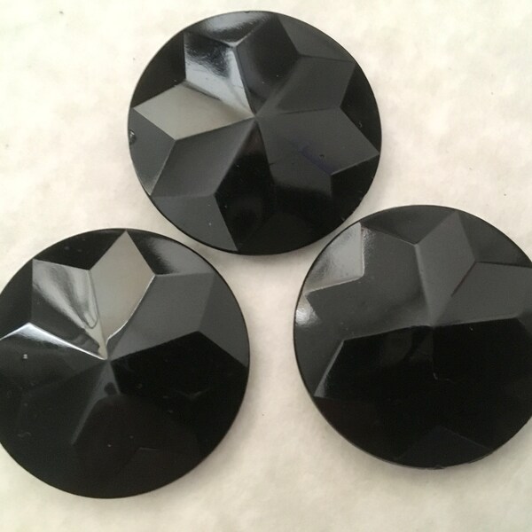 Antique Glass Buttons - Etsy