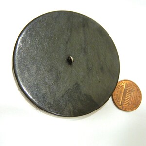 Extra Extra Large Gray Vintage Button With Textured Center Button ...