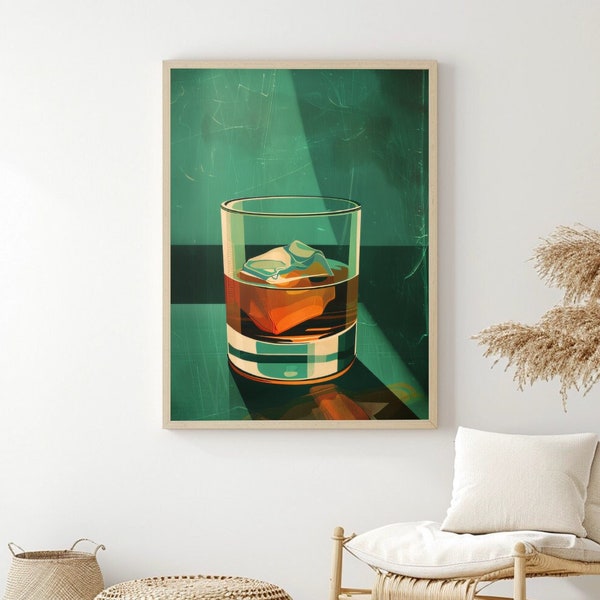 Whiskey Print - Etsy