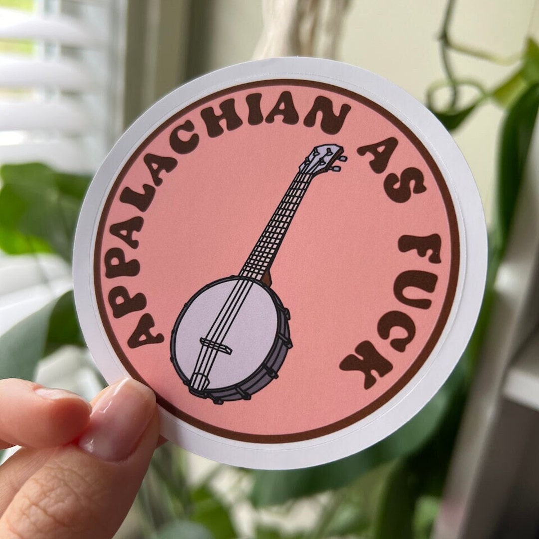 Appalachian as F*ck 3" Sticker - Etsy
