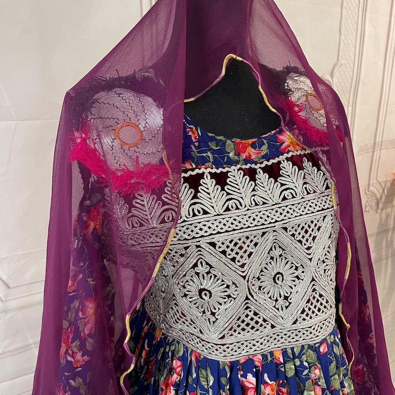 Afghan Dress Kochi Blue - Etsy