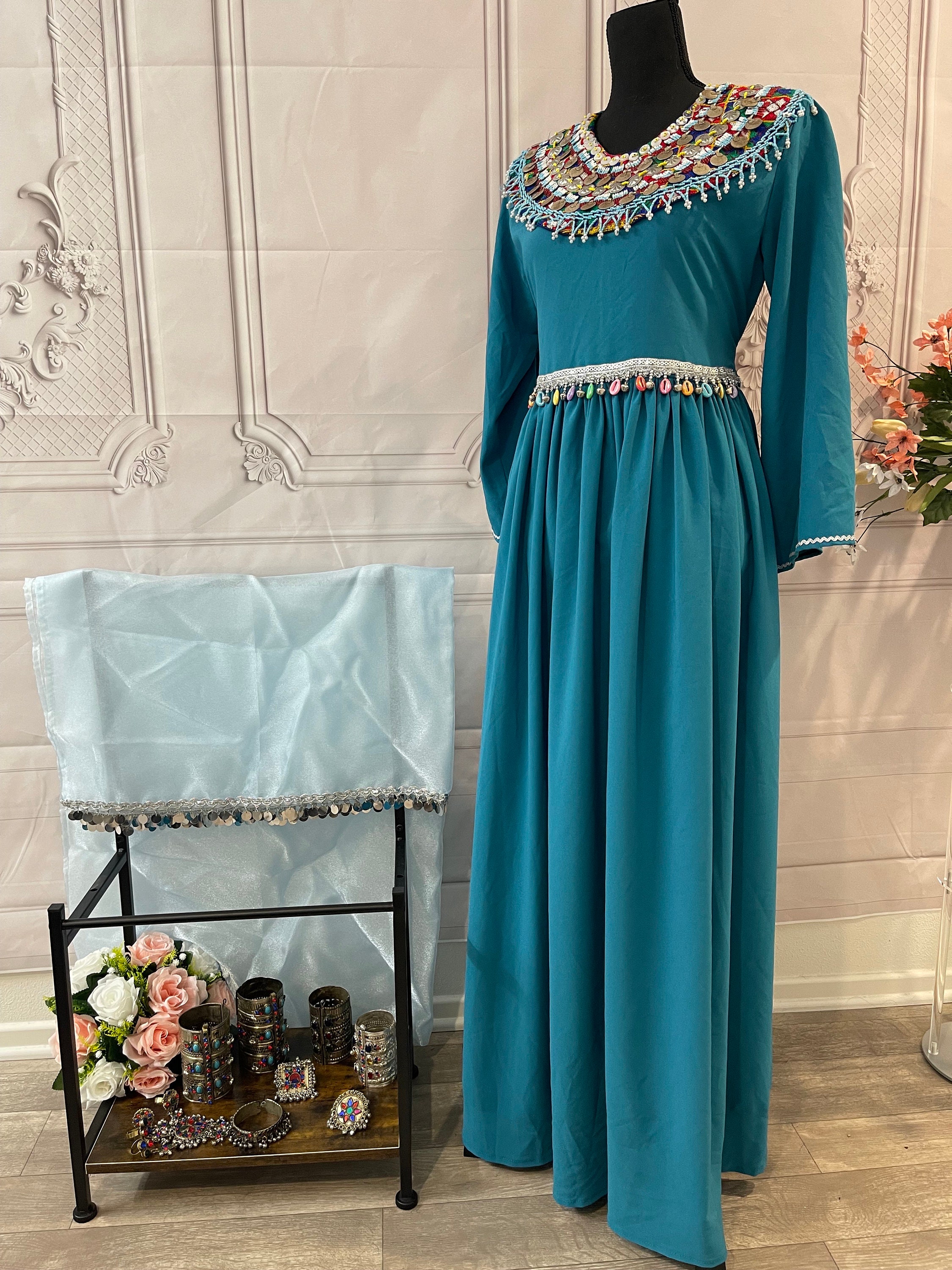 Afghan Handmade Dress Set - Afghani Women Dress, Long Party Wear - SALE ...