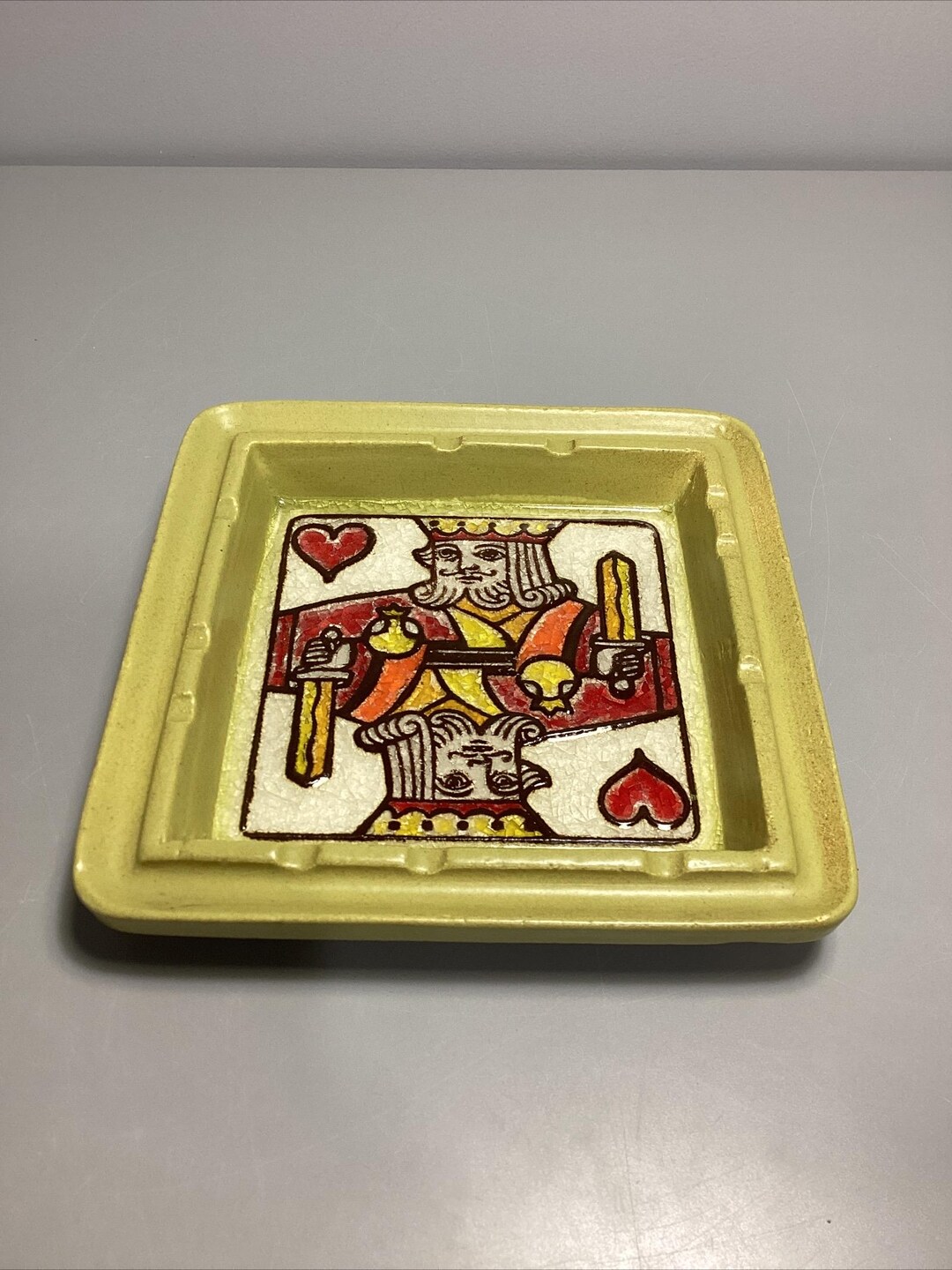 Vintage Kaleidoscope by Cheney Ceramic Ashtray Vohann of California ...