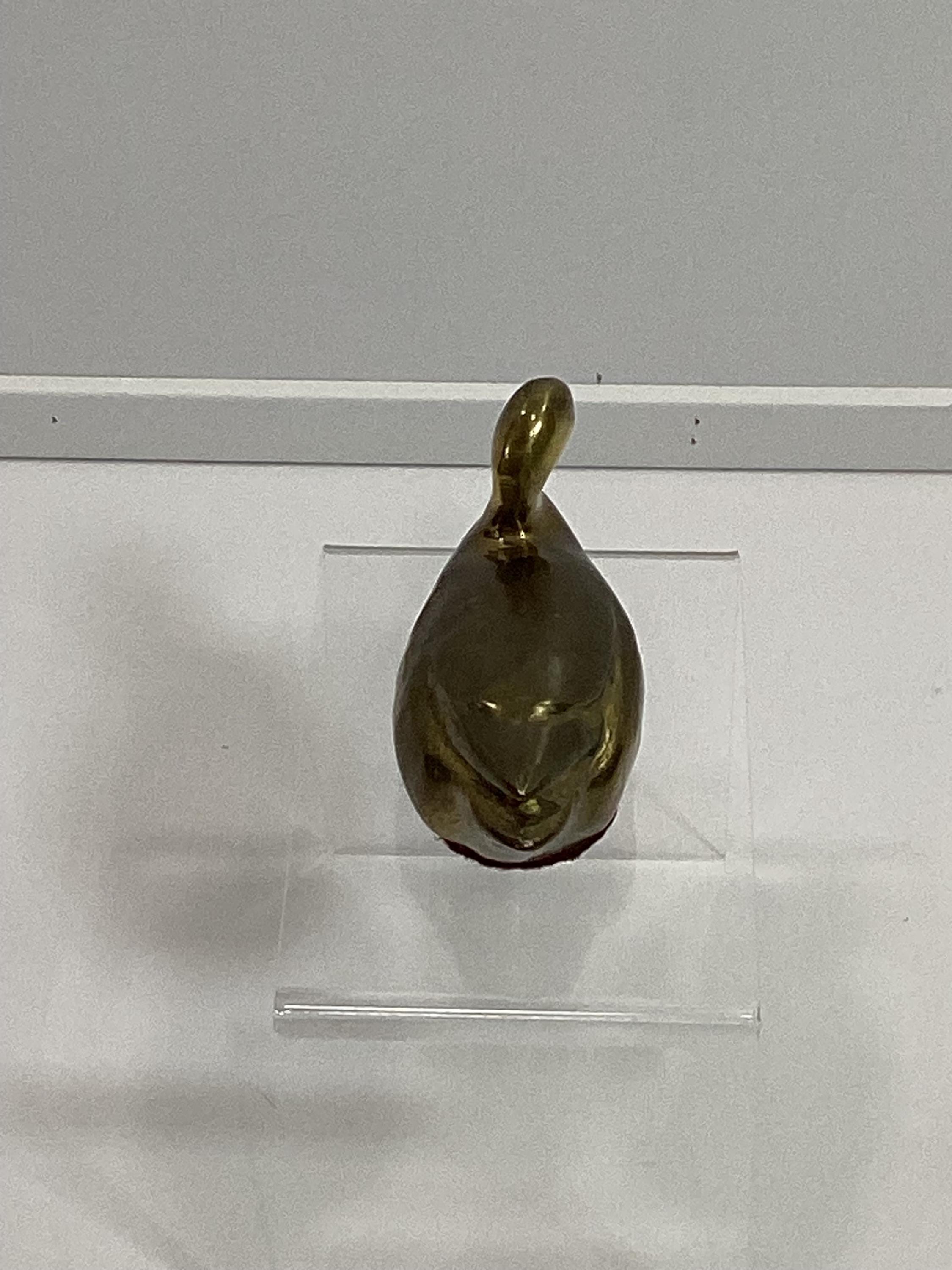 Vintage Solid Brass Duck Figurine Excellent Brass Display Piece or ...