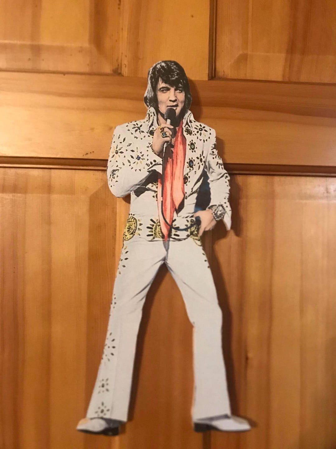Hand Cut Elvis Presley Wood Plaque - Collectible Wall Art - Etsy