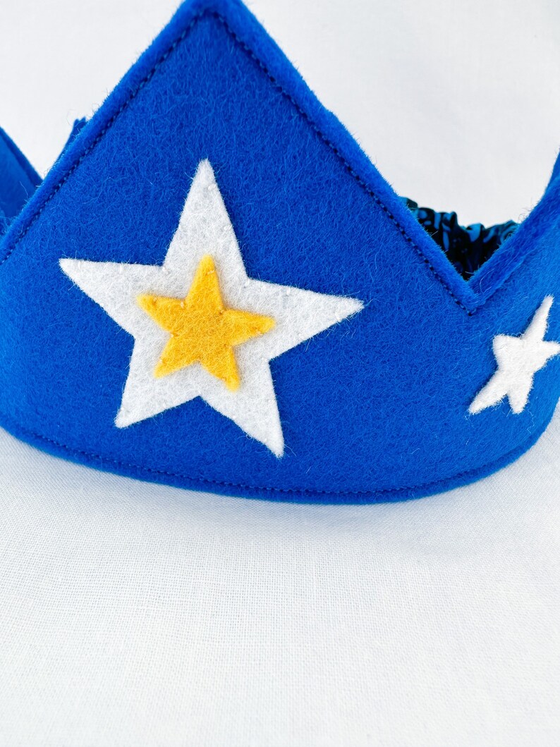 Wool Felt Crown Star Crown Birthday Crown Wizard Crown - Etsy