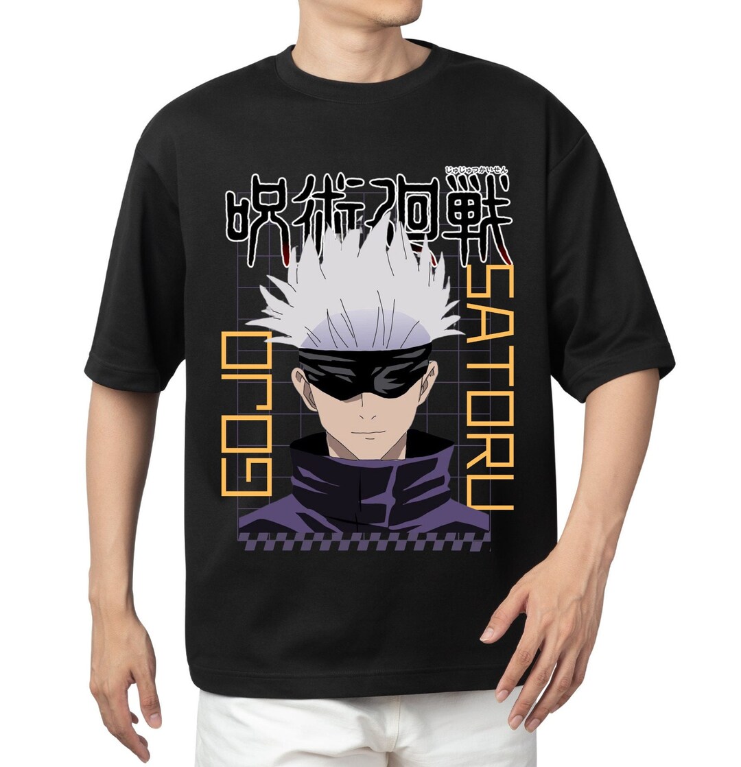 Jujutsu Kaisen Shirt, Jjk Shirt, Gojo Shirt, Gojo Satoru, Anime Shirt ...