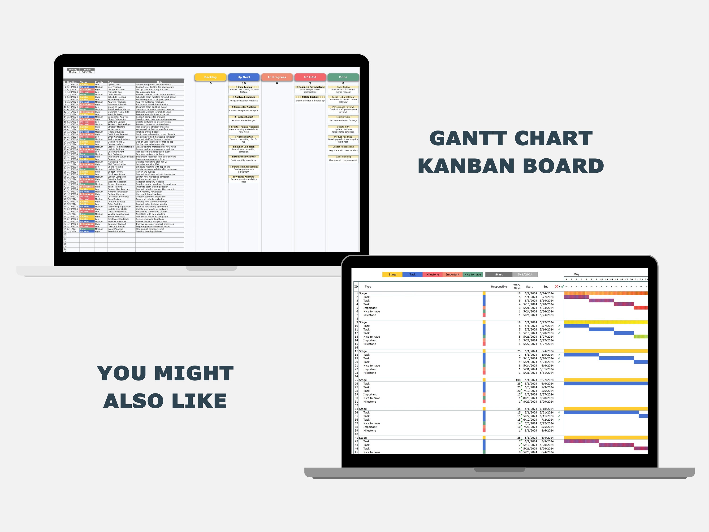 Employee Task Tracker Excel Template Team Manager Project Management ...