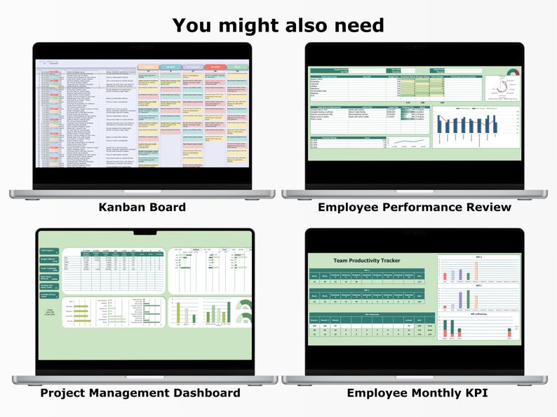 Employee Task Tracker: Excel Team Project Management - Etsy