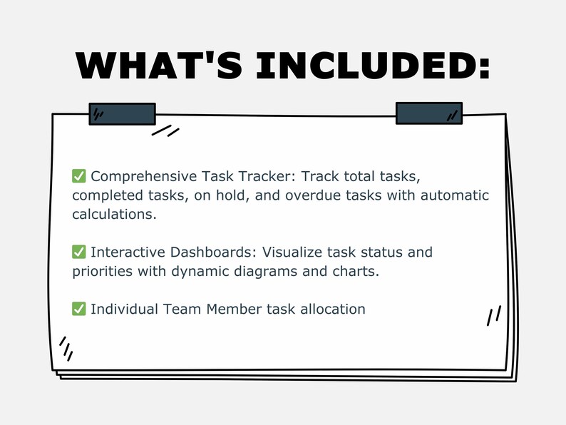 Employee Task Tracker Excel Template | Project Management Tool | Team ...