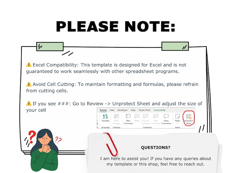 Employee Performance Review Tracker With Ratings Charts (excel & Google ...