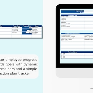 Employee Performance Review Tracker | Employee Progress Tracking for ...