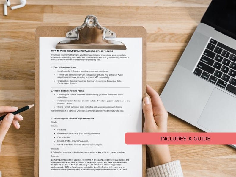 Complete Software Developer Resume Guide: Tips, Templates, and Examples ...