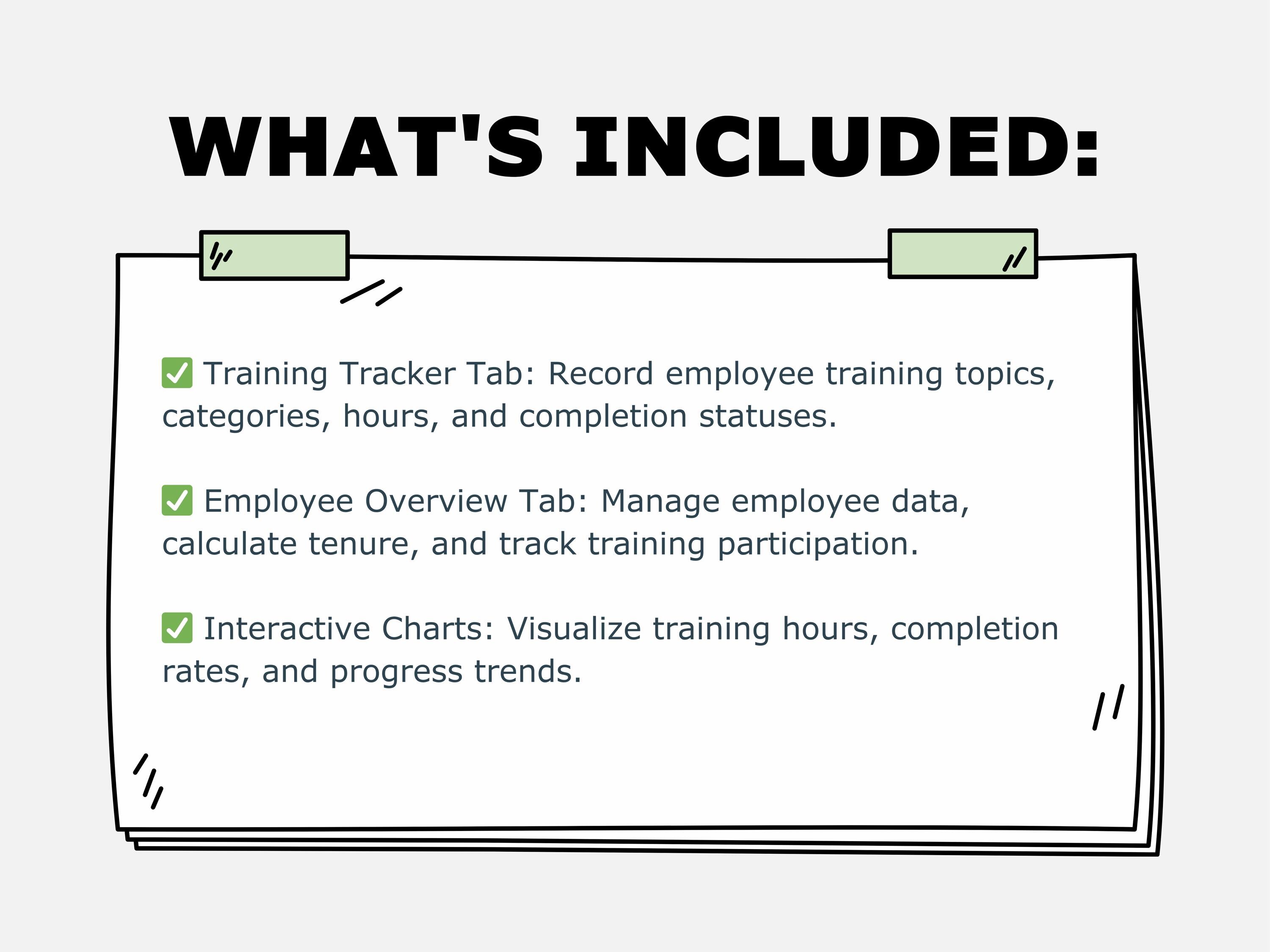 Employee Training Tracker With Charts + Status Dashboard (excel ...