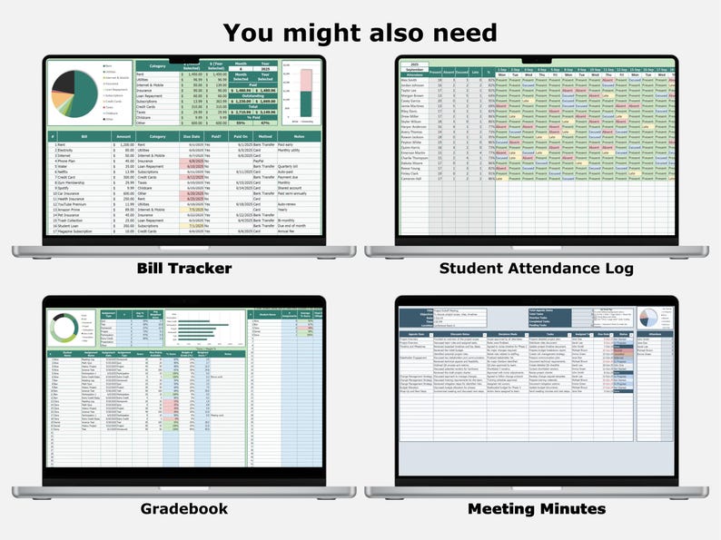 IEP Goal Tracker (excel & Google Sheets) | Special Education Data ...