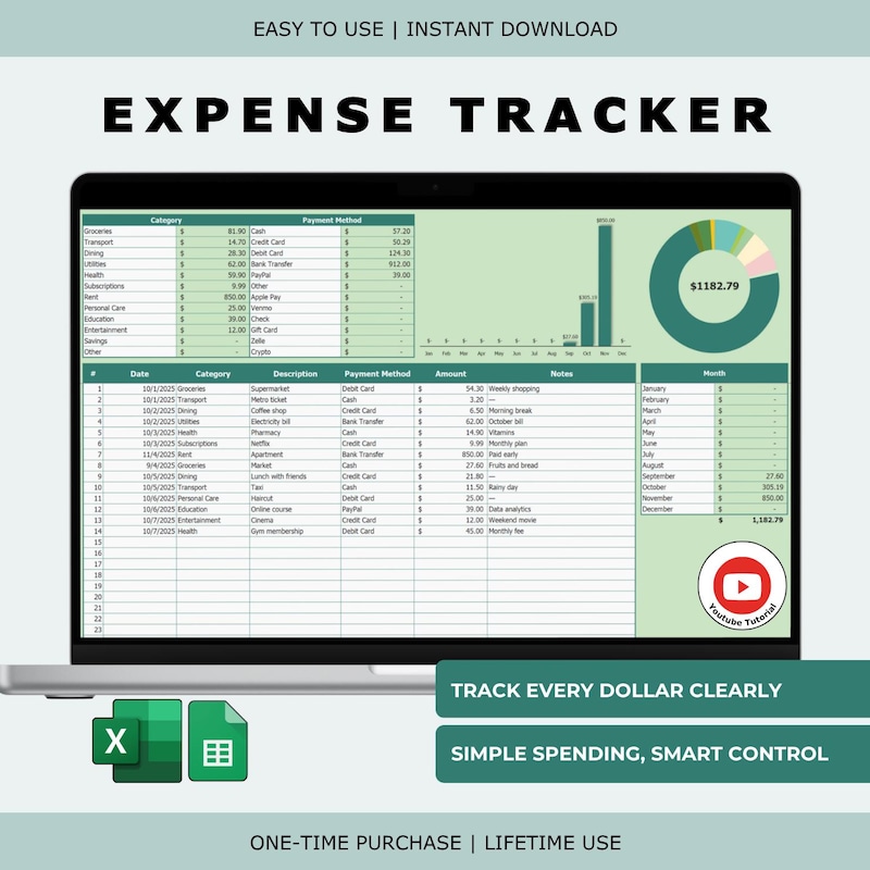 Daily Log Excel Template - Etsy