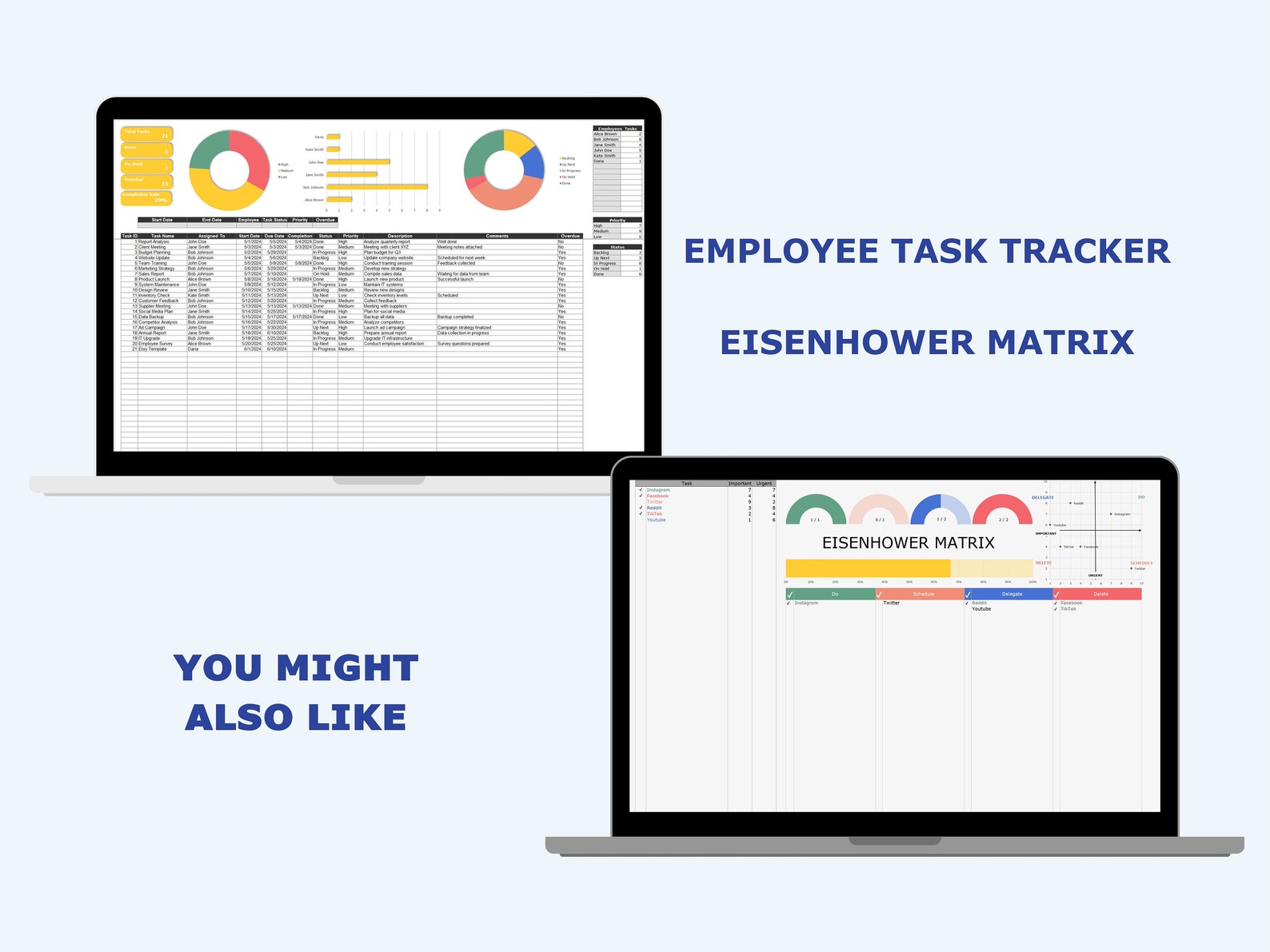 Project Management Dashboard Automated Gantt Chart Kanban Board 7821