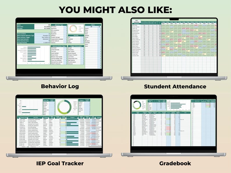 Teacher Lesson Plan Tracker | Classroom Planner (excel & Google Sheets ...