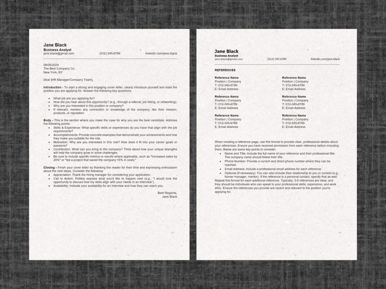 Freelancer Resume Template + Guide | Showcase Project-based Work ...