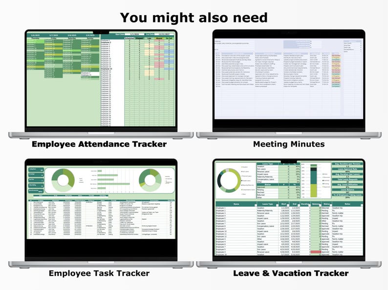 Employee Performance Review Tracker Employee Progress Tracking for Team ...