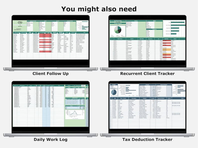 Social Work Case Management Tracker | Caseload Log (excel & Google ...