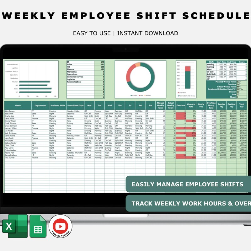 Rooster Schedule - Etsy