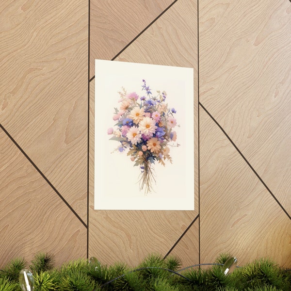 Floral Poster - Etsy