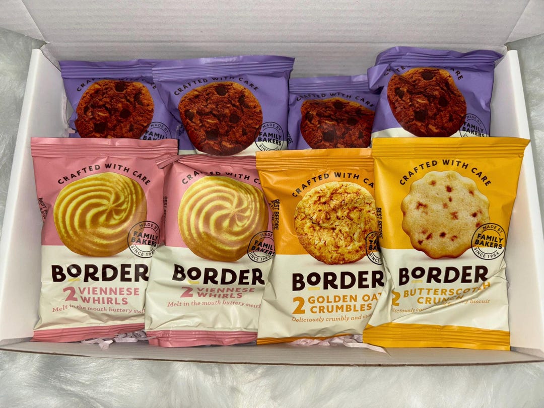 Deluxe Border Biscuits Gift Box Perfect Gourmet Treat for Birthdays ...