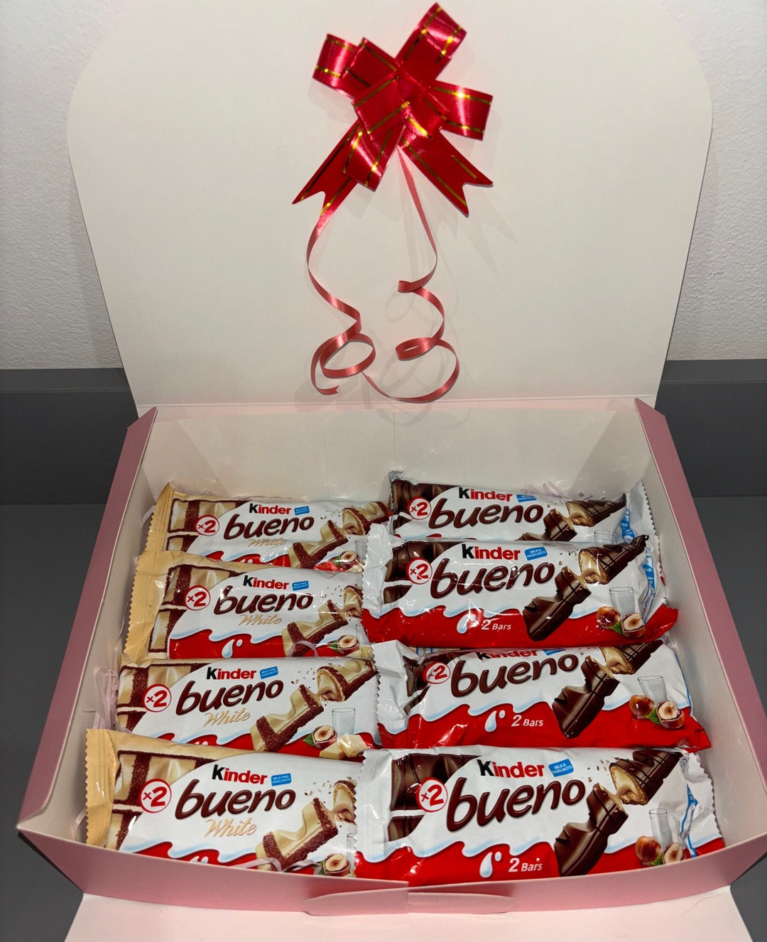 Kinder Bueno Gift Box/ Happy Birthday/ Letterbox Gifts/chocolate Gift ...