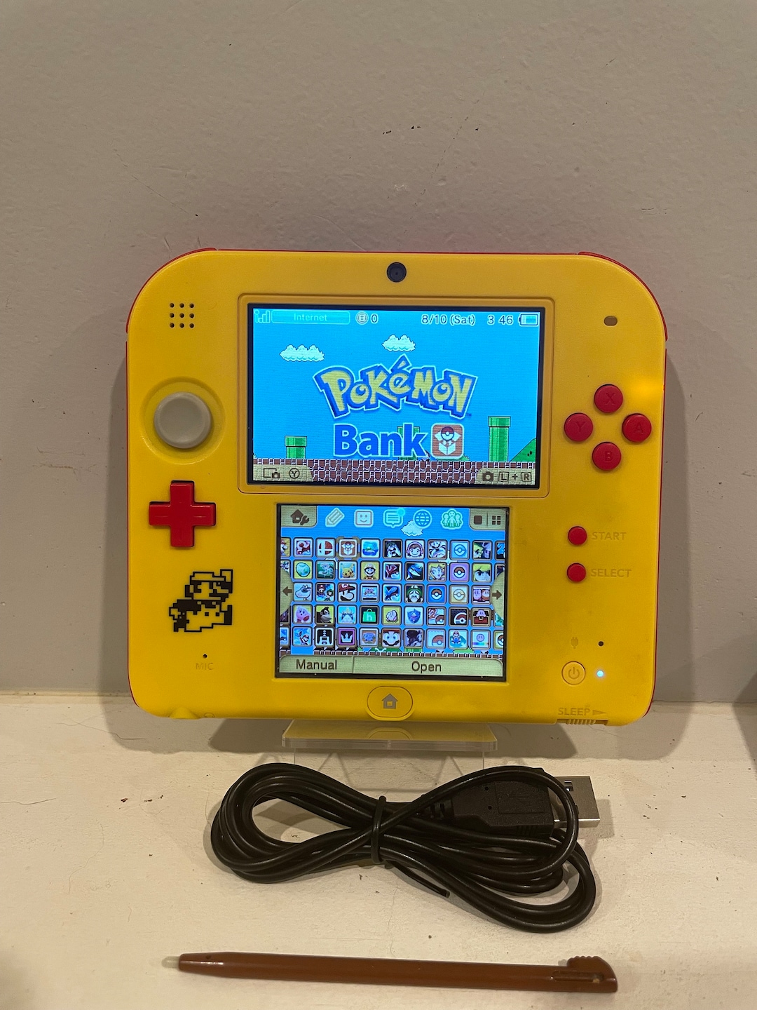 Nintendo 2DS Super Mario Maker W/90games, Charger, Stylus & 64GB. - Etsy