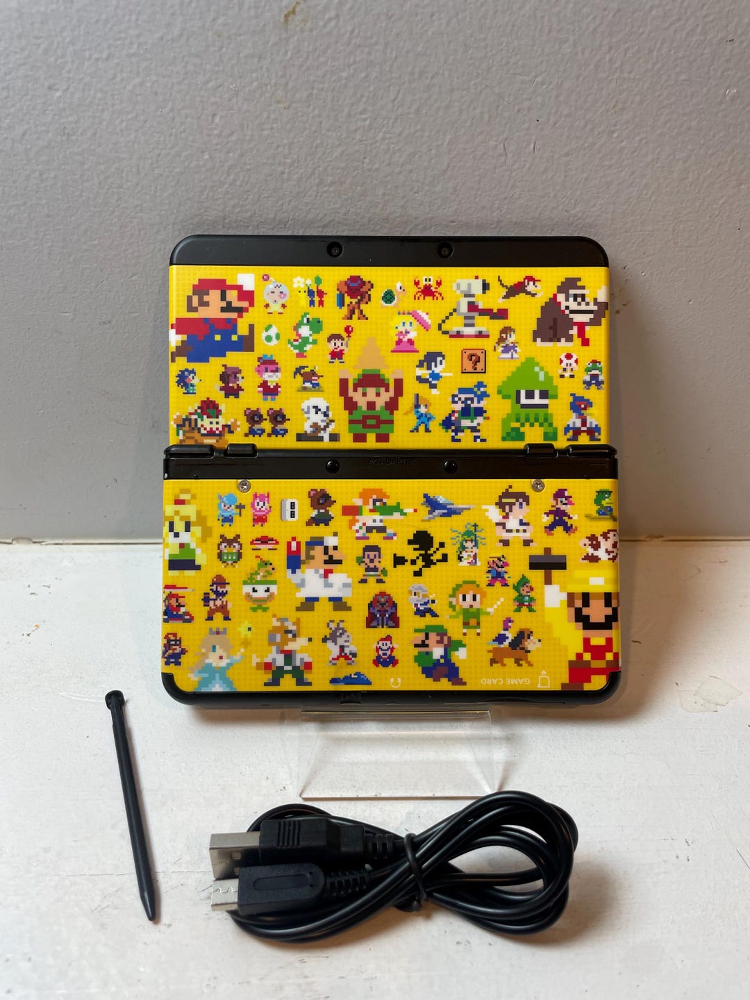 New Nintendo 3DS Black Kisekae System Super Mario Maker Plate No.067 W ...