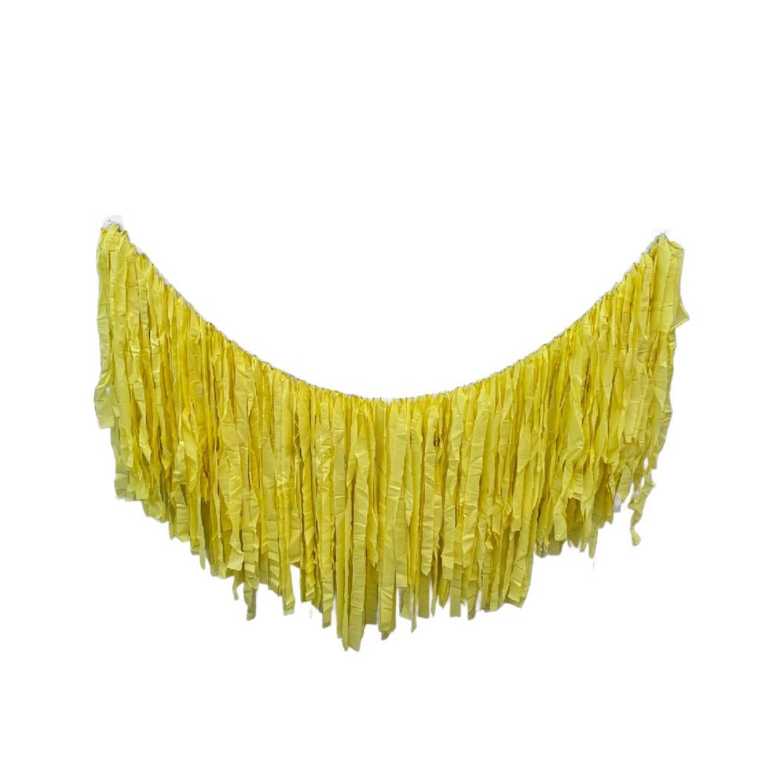 Vinyl Streamer - 6 Foot - Light Yellow - Etsy