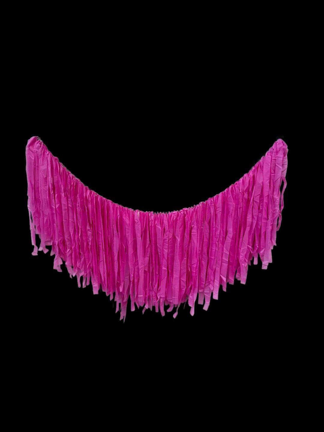 Vinyl Fringe Streamer - 6 Ft Party Decoration - Hot Pink - Etsy
