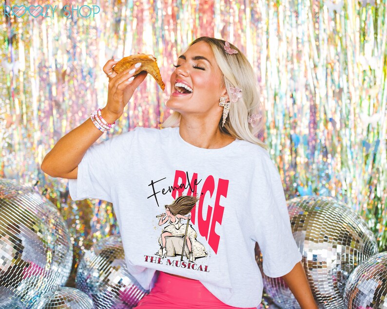 Female Rage PNG, Taylor TTPD Era Illustration Sublimation PNG, Digital ...