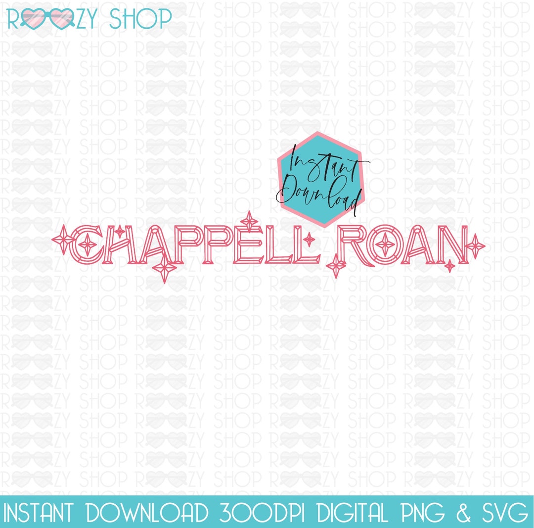 Chappell Logo SVG – Indie Singer Fan Merch Digital Download (SVG & PNG ...