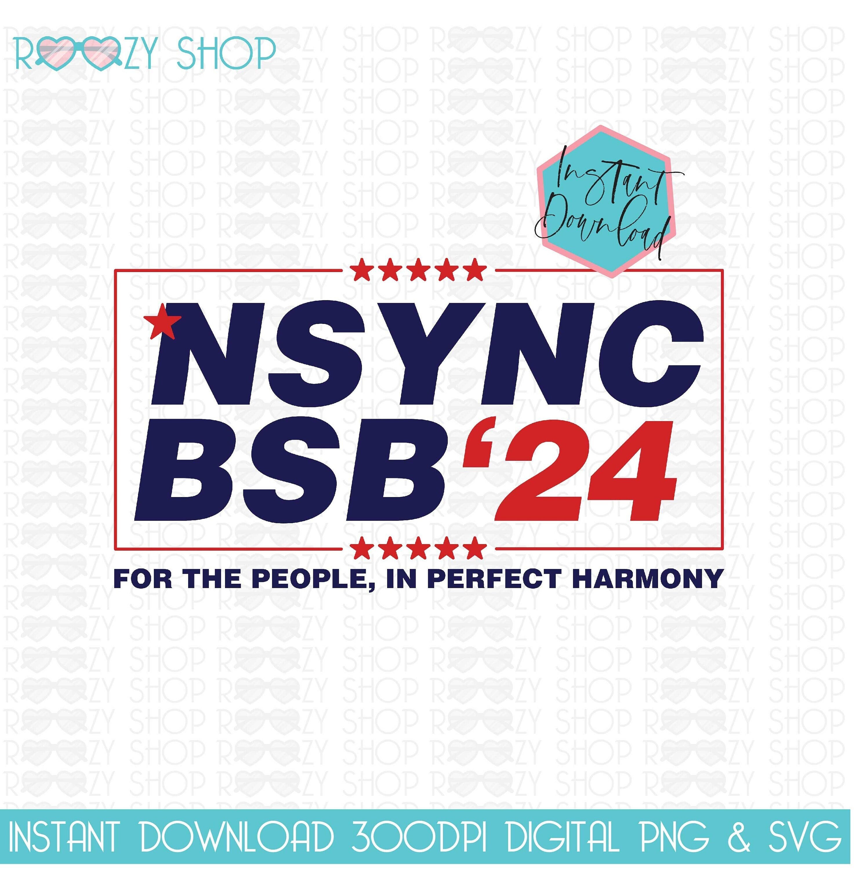Funny Boyband Political 2024 SVG, NSYNC Backstreet Boys for Presidents ...