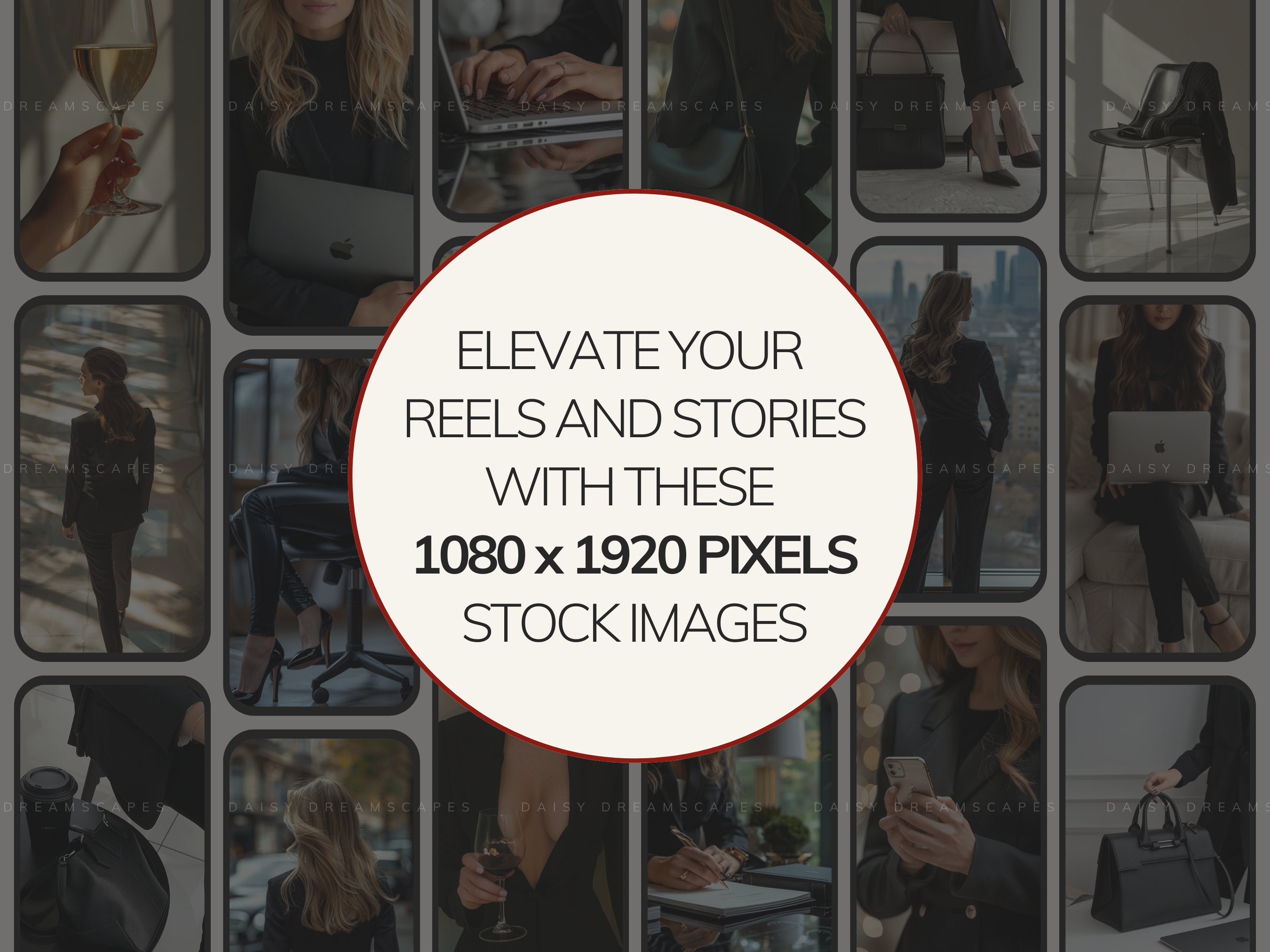 Business Woman Aesthetic Faceless Stock Photos Bundle MRR PLR Bundle ...