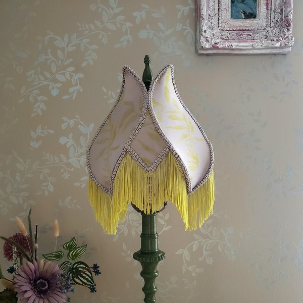 Fringed Lampshade - Etsy