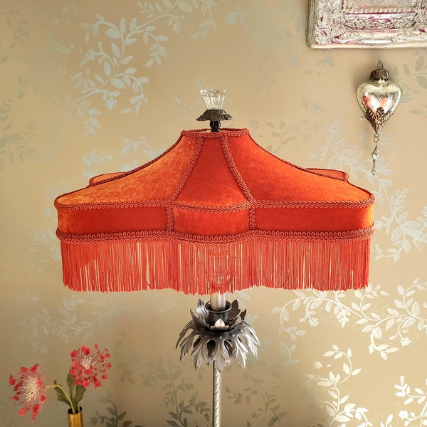 Fringed Lampshade - Etsy